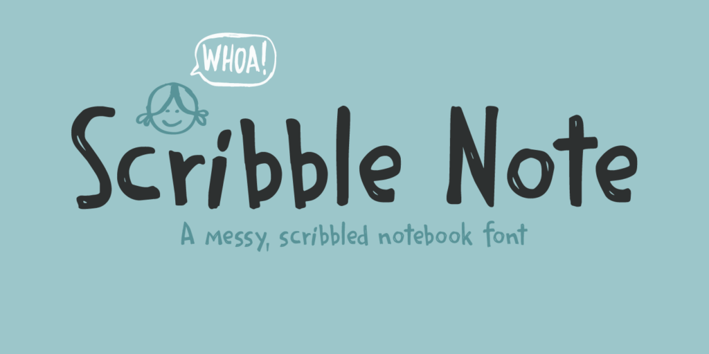 Scribble Note Font - MakersType